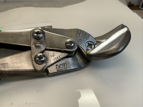 WISS M7, 9-1/2in. Pipe and Duct Shears, Green Grips, USA Made | eBay