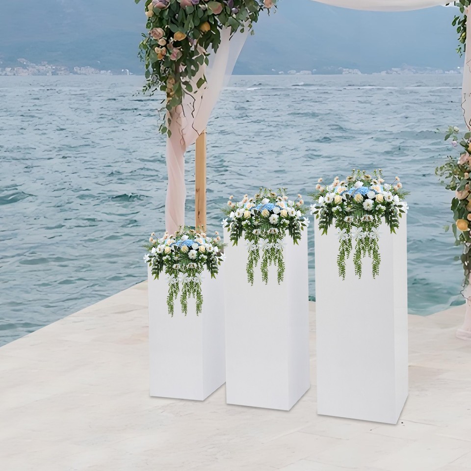 3*Iron Display Pedestal Stands Square Tall Pedestal Stands Pedestal ...