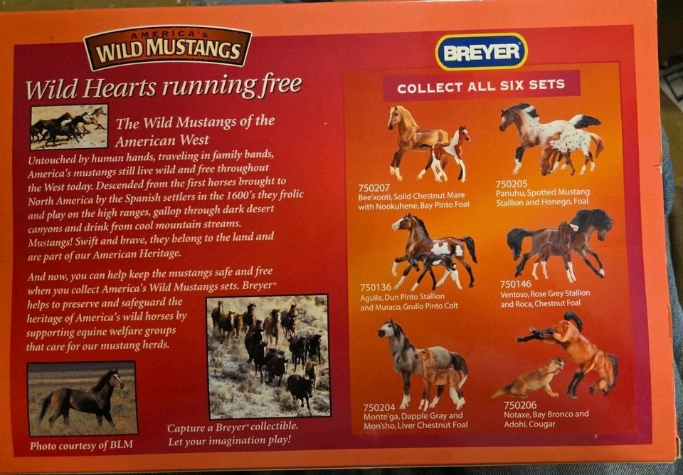 Breyer Classics Ventoso, Rose Grey Stallion and Roca, Chestnut Foal ...
