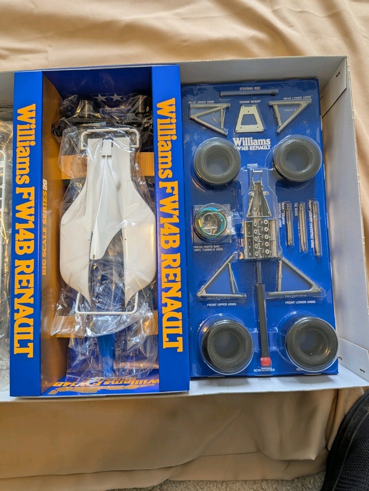 TAMIYA 1/12 Williams FW14B Renault Big Scale Series No.29 Plastic Model ...
