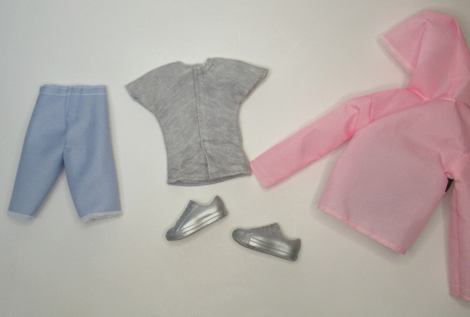 Ken Fashionista Barbie Boyfriend Doll Clothes Shorts Jacket Sunglasses ...