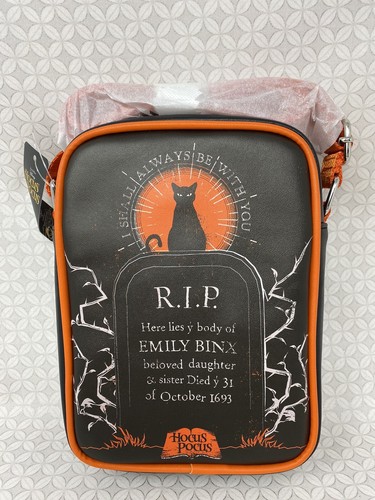 Buckle Down Disney Hocus Pocus Binx Crossbody Bag Black Cat Halloween ...