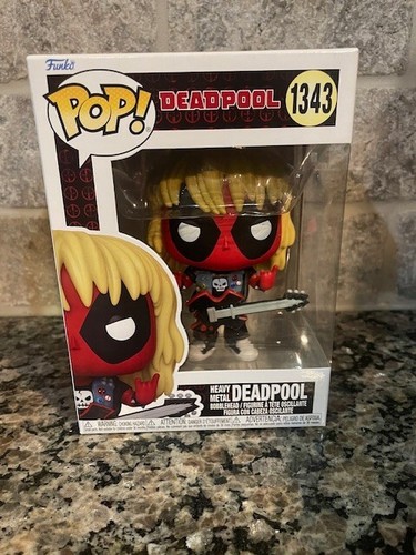 Funko Pop! Vinyl: Marvel - Heavy Metal Deadpool #1343 | eBay