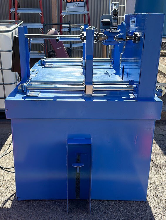 Reel-O-Matic FWR-101 High-Speed Fine Wire/Rope Respooler/Re-spooler ...