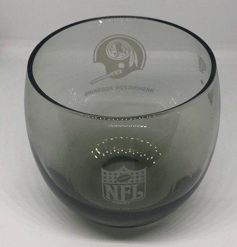 Vintage Set of 2 Washington Redskins NFL Rocks Glasses 1970’s Whiskey ...