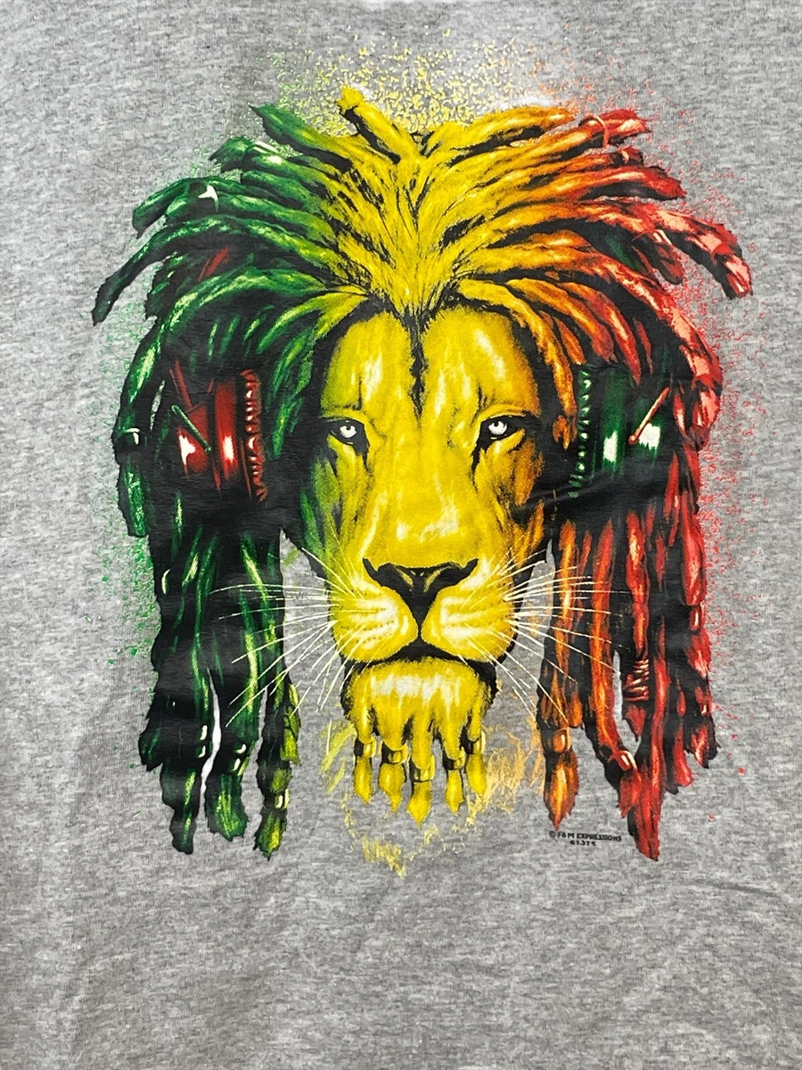 Lion With Dreadlocks Bob Marley