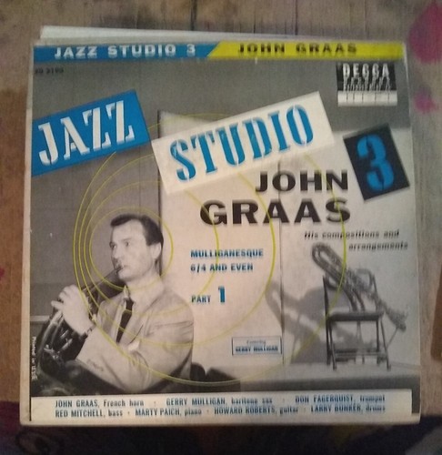 John Graas, Jazz Studio 3 ~ 1954 Decca 45 EP +cover | eBay