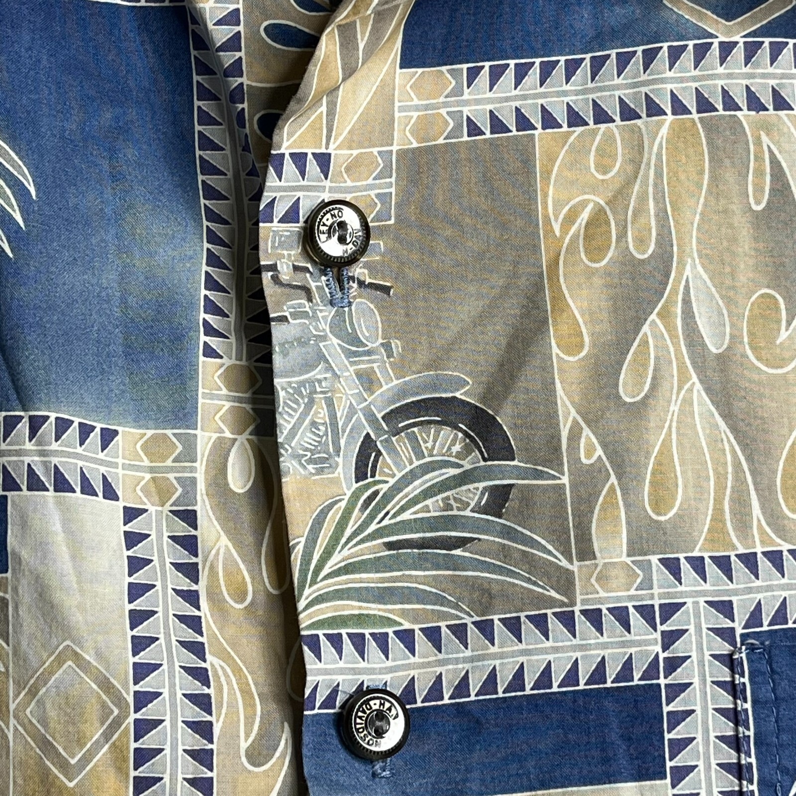 Harley Davidson Geometrical Pattern and Motorcycle Pr… - Gem