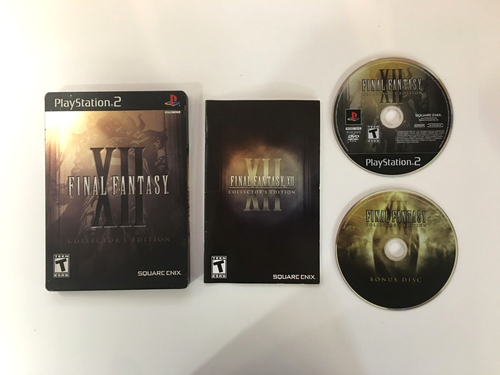 Final Fantasy XII 12 Collector’s Edition Steelbook PS2 (Sony ...