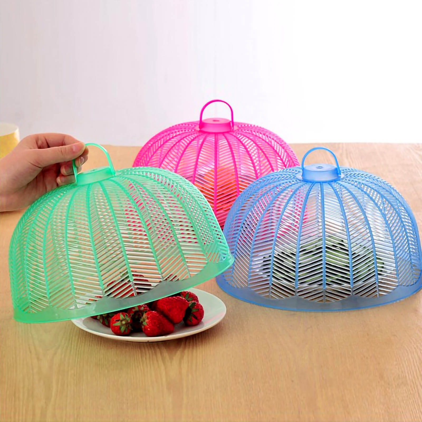 Mesh Screen Food Cover Tent Reusable Outdoor Picnic Food Covers For ...