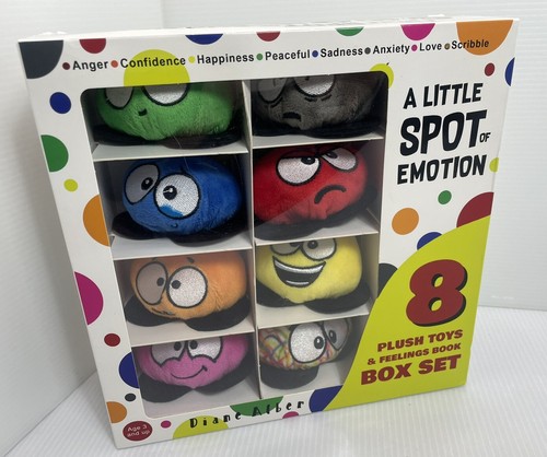 A Little Spot Of Emotion Plush Toys and Feelings Book Set by Diane ...
