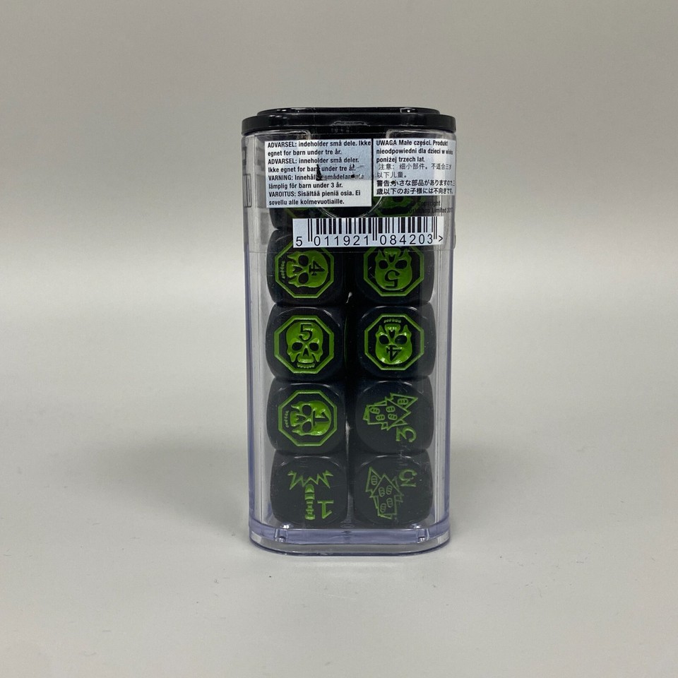 COMMAND DICE WARHAMMER 40,000 40K D6 SET CASE GAMES WORKSHOP 8TH ...