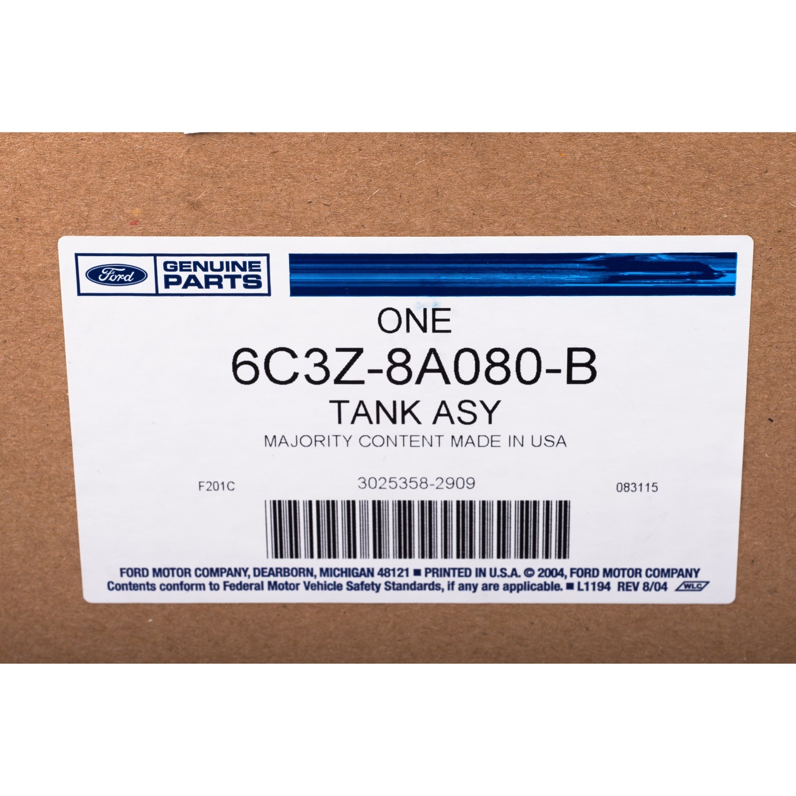 OEM NEW Radiator Thermostat Coolant Fluid Reservoir Tank Bottle 6C3Z ...