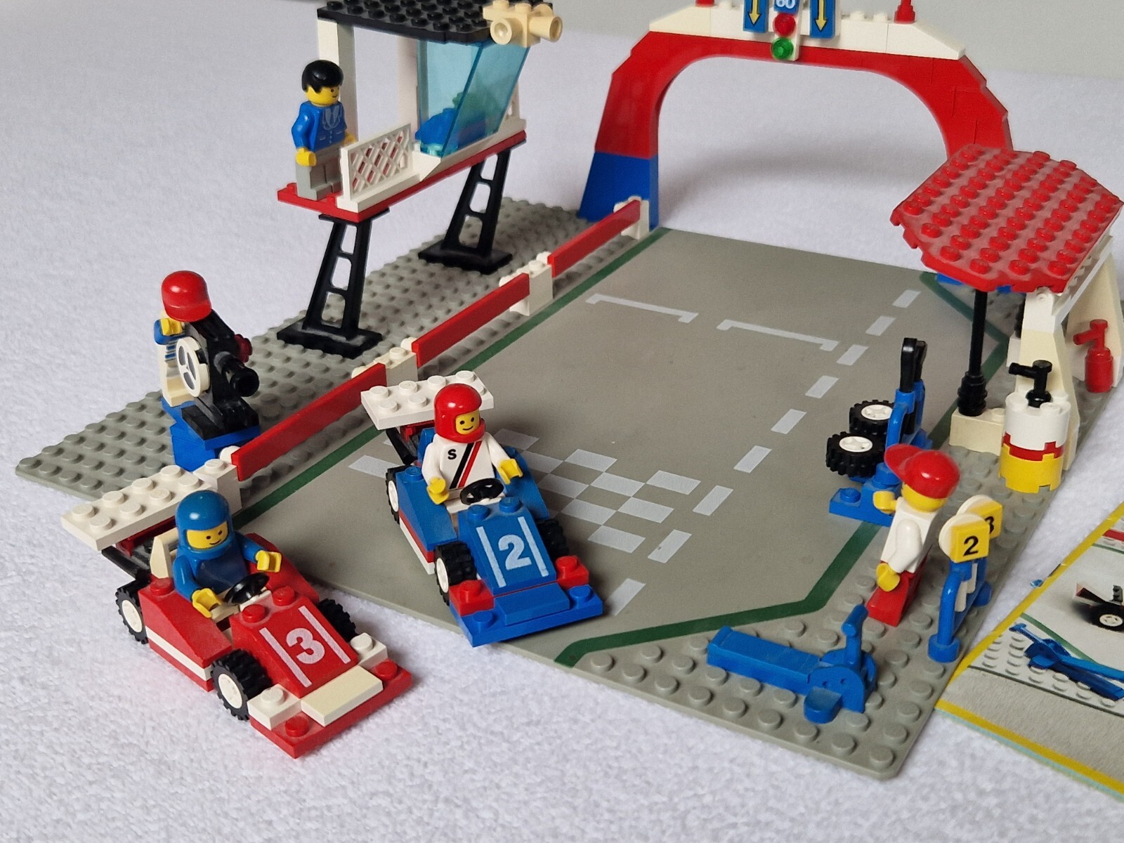 LEGO Legoland 6381 - Motor Speedway Rennstrecke Rennbahn mit Anleitung ...