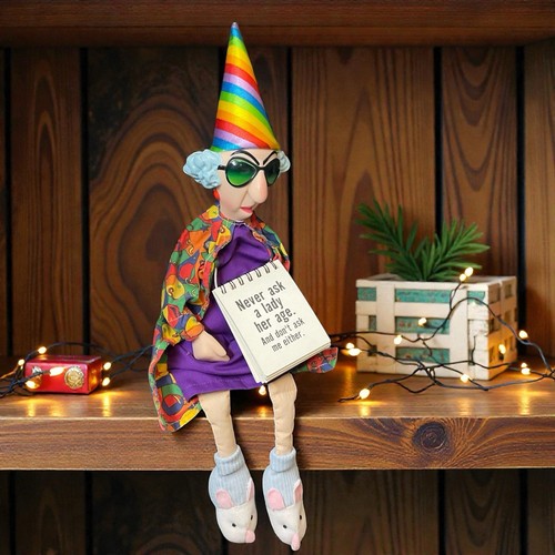 Hallmark Maxine Doll With Funny Sayings Pretty Lady Sitting On The ...