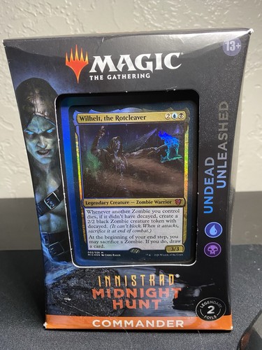 Innistrad Midnight Hunt Commander Deck (Undead Unleashed) | eBay