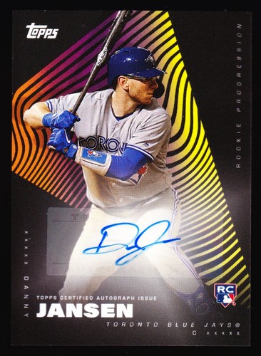 Danny Jansen Blue Jay Autograph 2019 Topps On Demand Rookie Progression ...