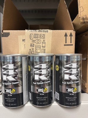 BG 44K Platinum 3 Pack 11 Fluid Ounces Each Fuel System Cleaner | eBay