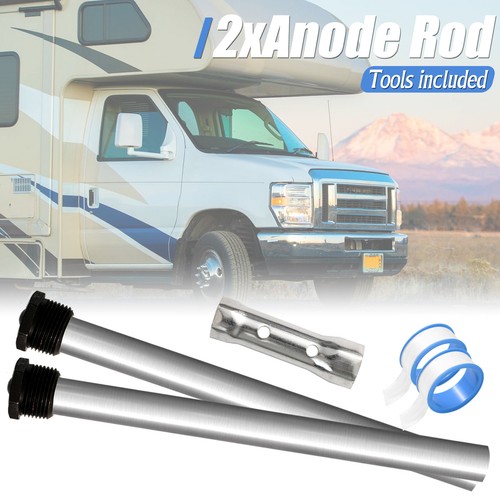 2x Suburban Hot Water Heater Service Anode Rods Caravan RV With Removal ...
