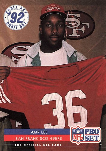 1992 Pro Set #29 Amp Lee San Francisco 49ers | eBay
