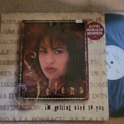 SELENA Quintanilla Iam getting used to you OG VINYL IN SHRINK LP! Rare ...