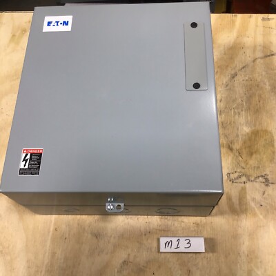 NEW Eaton Enclosed Lighting Contactor ECC04C1Y4A 30A 24V Coil Type 1 ...