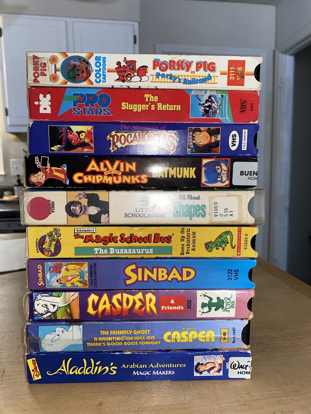 Vintage Cartoons VHS Lot 10 Casper, | Grelly USA