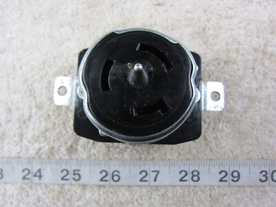Hubbell HBL CS8269 50A 250V 1Ø Twist-Lock Receptacle Non-NEMA, New | eBay