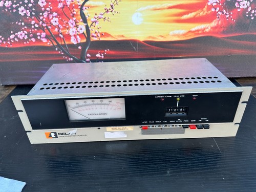 Belar FM Modulation Monitor FMM-2 Pro Broadcast Audio | eBay
