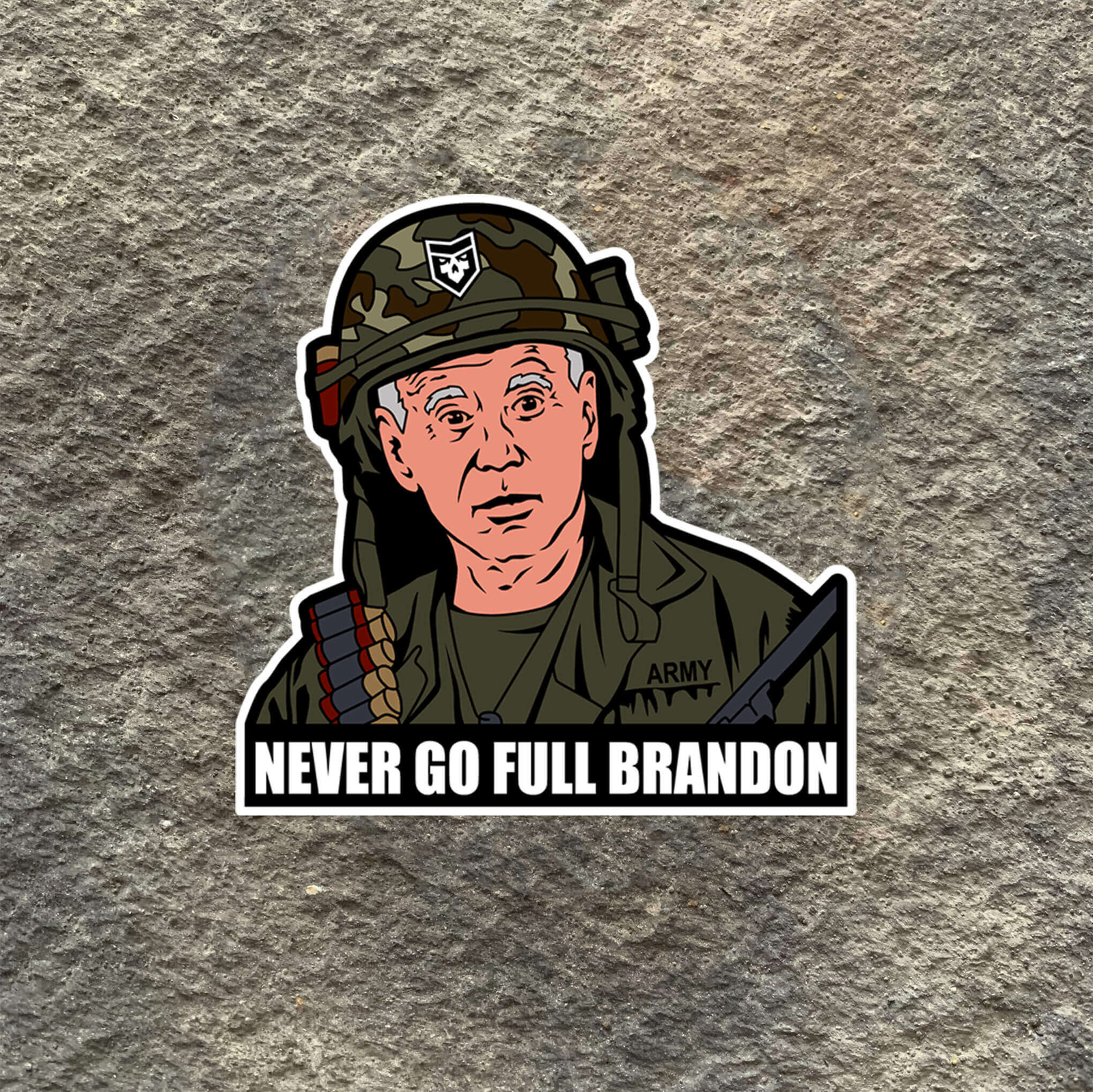 Never go Full Brandon Vinyl Decal | eBay
