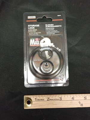 U-HAUL 02870 Maximum Security Stainless Storage Lock | eBay
