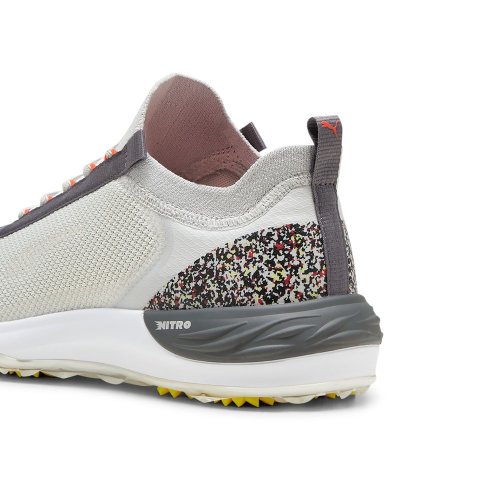 New Puma Golf Phantomcat Nitro Sport Shoes Glacial Gray/Slate Sky/Red ...