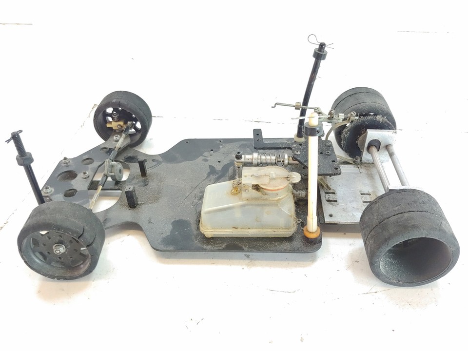Unknown Model Vintage 1/10 2wd NITRO RC Pan Car Roller Rolling Chassis ...