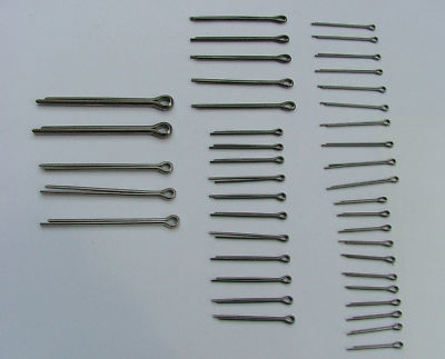 STAINLESS STEEL SPLIT COTTER PIN PINS MOTORCYCLE KIT | eBay
