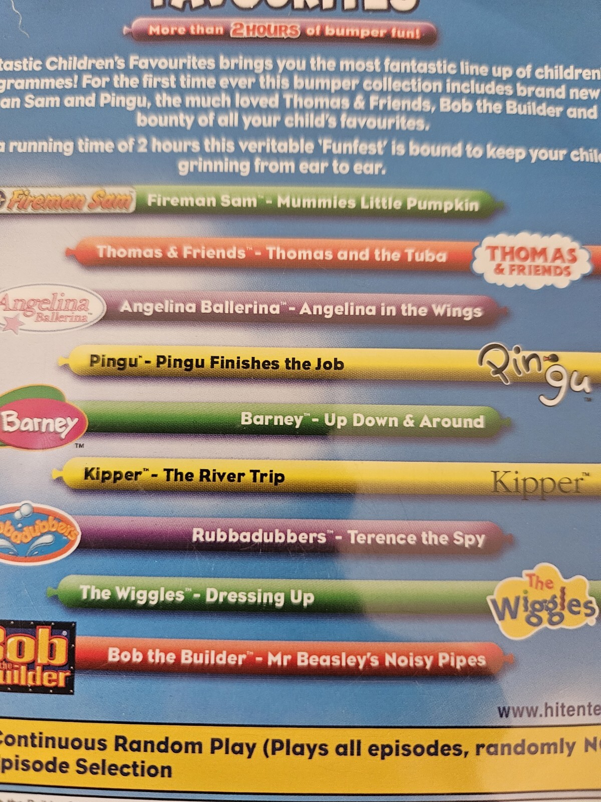 FUNTASTIC CHILDREN'S FAVOURITES DVD KIPPER | Grelly USA