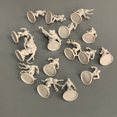 16X Zombicide Invader Xeno Seeker Alternate Hunters Minis Kickstarter ...