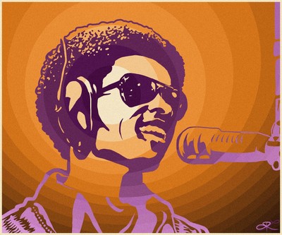 Stevie Wonder Pop Art Signed Ltd. Ed. Giclée Fine Art Print by John ...