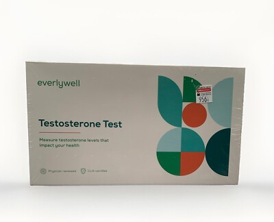 Everlywell Testosterone Home Test Kit - T Level - Blood Prick Sample ...