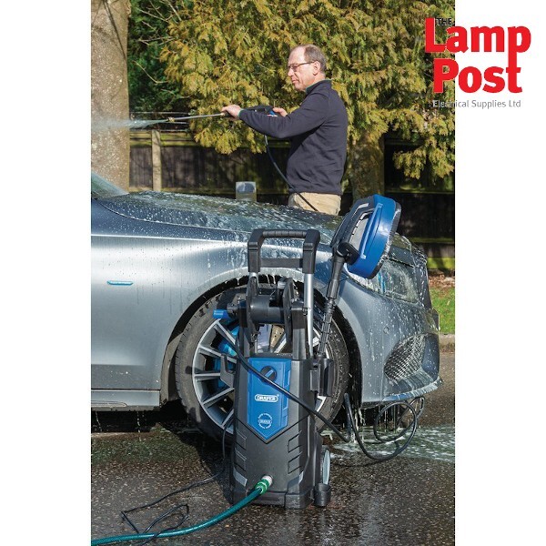 Draper 98678 165 Bar 2100W Brushless Pressure Washer 230V Car Van ...