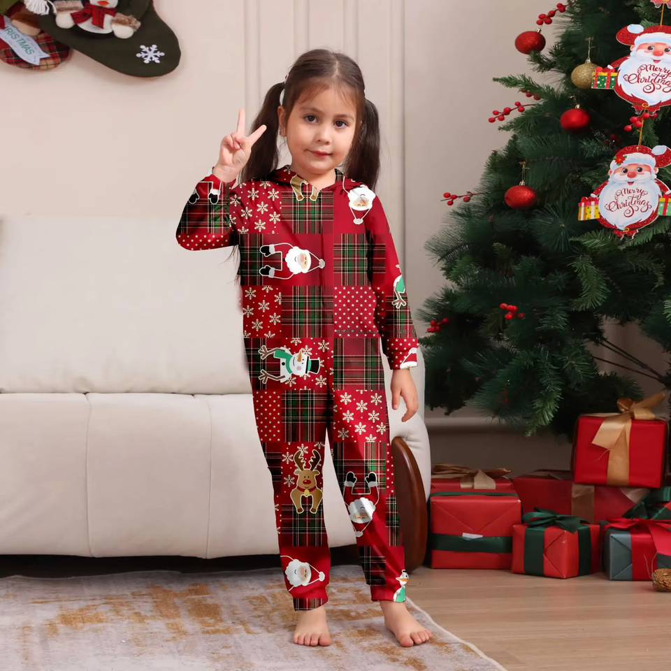 Family Matching Christmas Pyjamas Adult Kids Mum Dad Kids Children Baby ...