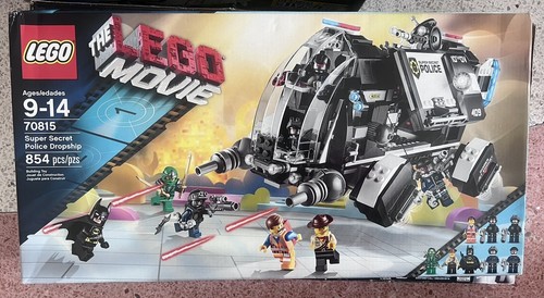 LEGO 70815 The Lego Movie: Super Secret Police Dropship New Sealed Box ...