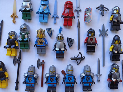 Lego® Falkenritter und Knights Kingdom Ritter Figuren zur Auswahl Black ...
