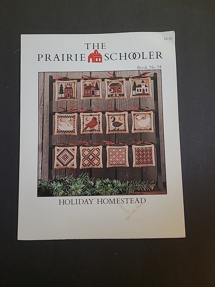 Prairie Schooler Holiday Homestead Primitive Home Bird Tree Cross ...