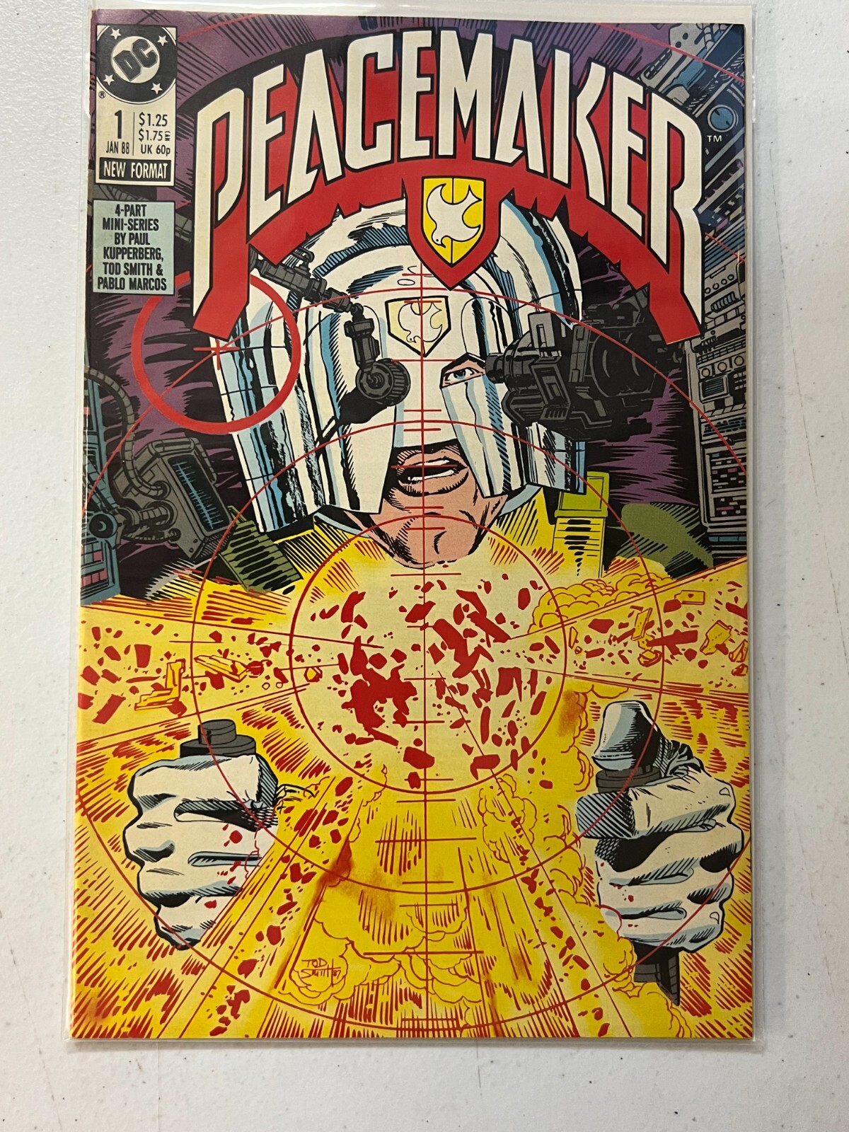 Peacemaker #1 1988 DC Comics First Appearance of Wolfgang Schmidt ...