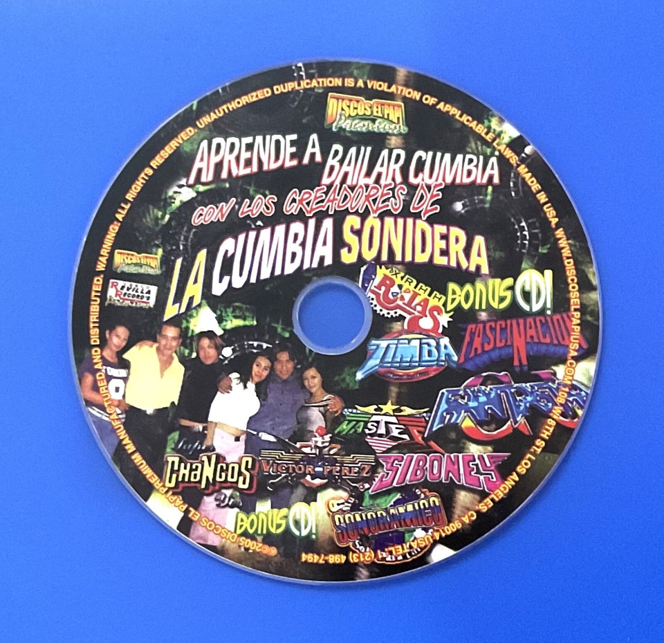CD - Cumbias Callejeras, "100% Cumbias Sonideras" & "La Cumbia Sonidera ...
