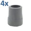 Zimmer Walking Frame Rubber Ferrules Tips Feet 25mm (1") Heavy Duty - 4 ...