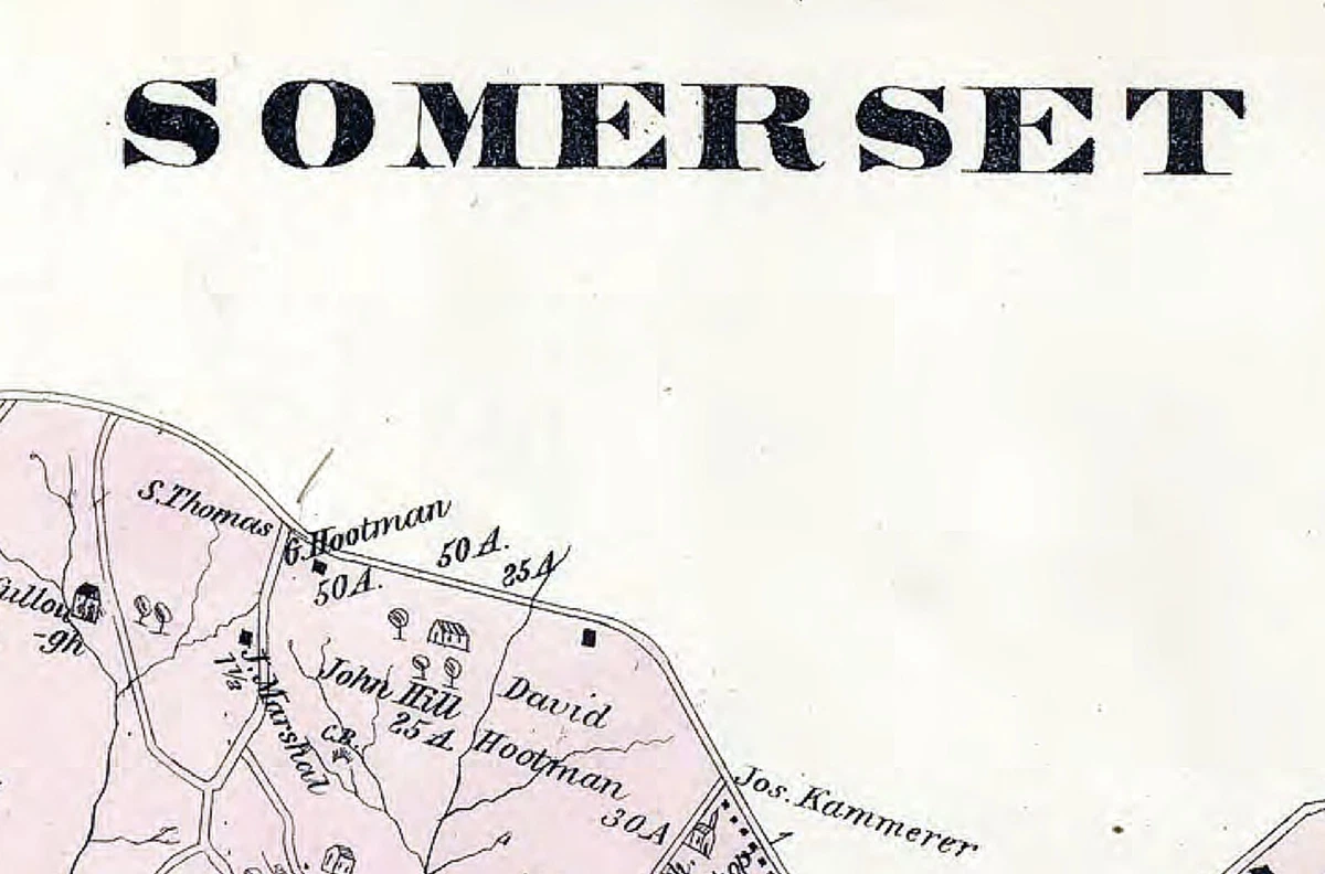 Somerset County Pa Township Map