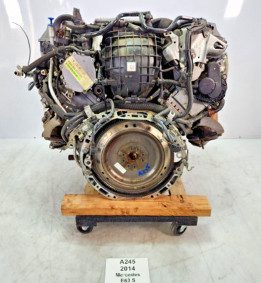 2014 OEM Mercedes W212 E63 AMG S AWD 5.5 V8 M157 Engine Motor Long ...