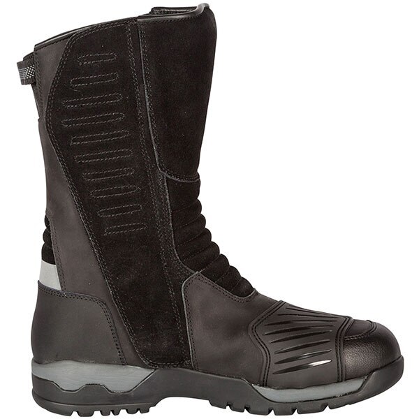 Spada Stelvio Waterproof Touring Motorcycle Leather Boots - Black | eBay