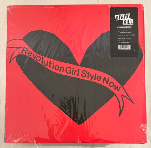 BIKINI KILL – REVOLUTION GIRL STYLE NOW - VINYL LP BLACK - VG+ - A2 ...